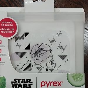Star Wars | Kitchen | New Star Wars Pyrex Reusable Platinum Silicone ...